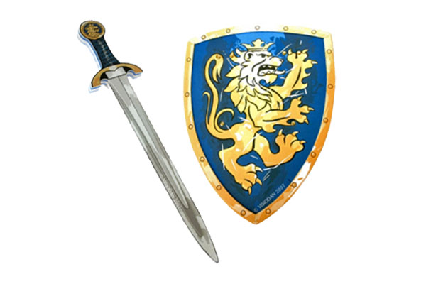 Blue Knight Sword & Shield Set - The Toy Factory
